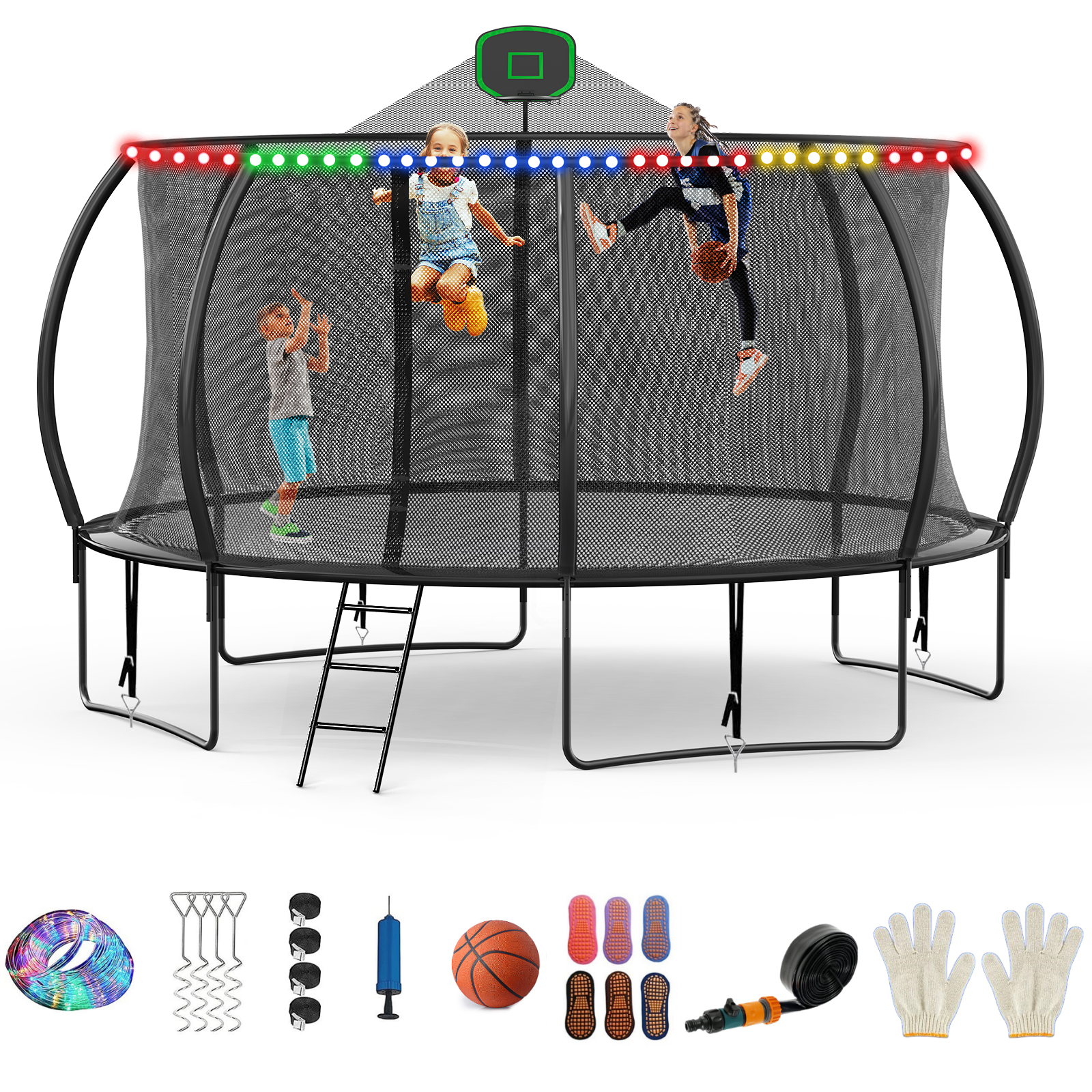 12FT-16FT Adults & Kids Trampolines